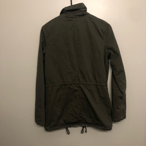 H&M | Jackets & Coats | Hm Logg Military Field Jacket Green | Poshmark